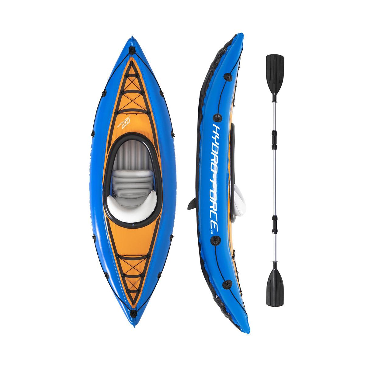 Bestway 2.8m Kayak Inflatable 1 Person Essentials Included Premium Qua
