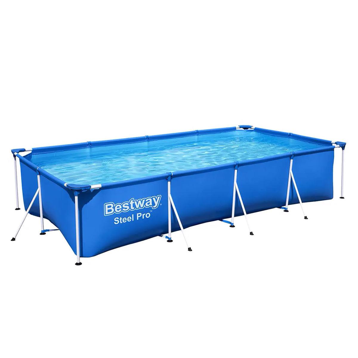 Bestway 4m x 2.1m Above Ground Pool High Gauge PVC Construction 5700 L