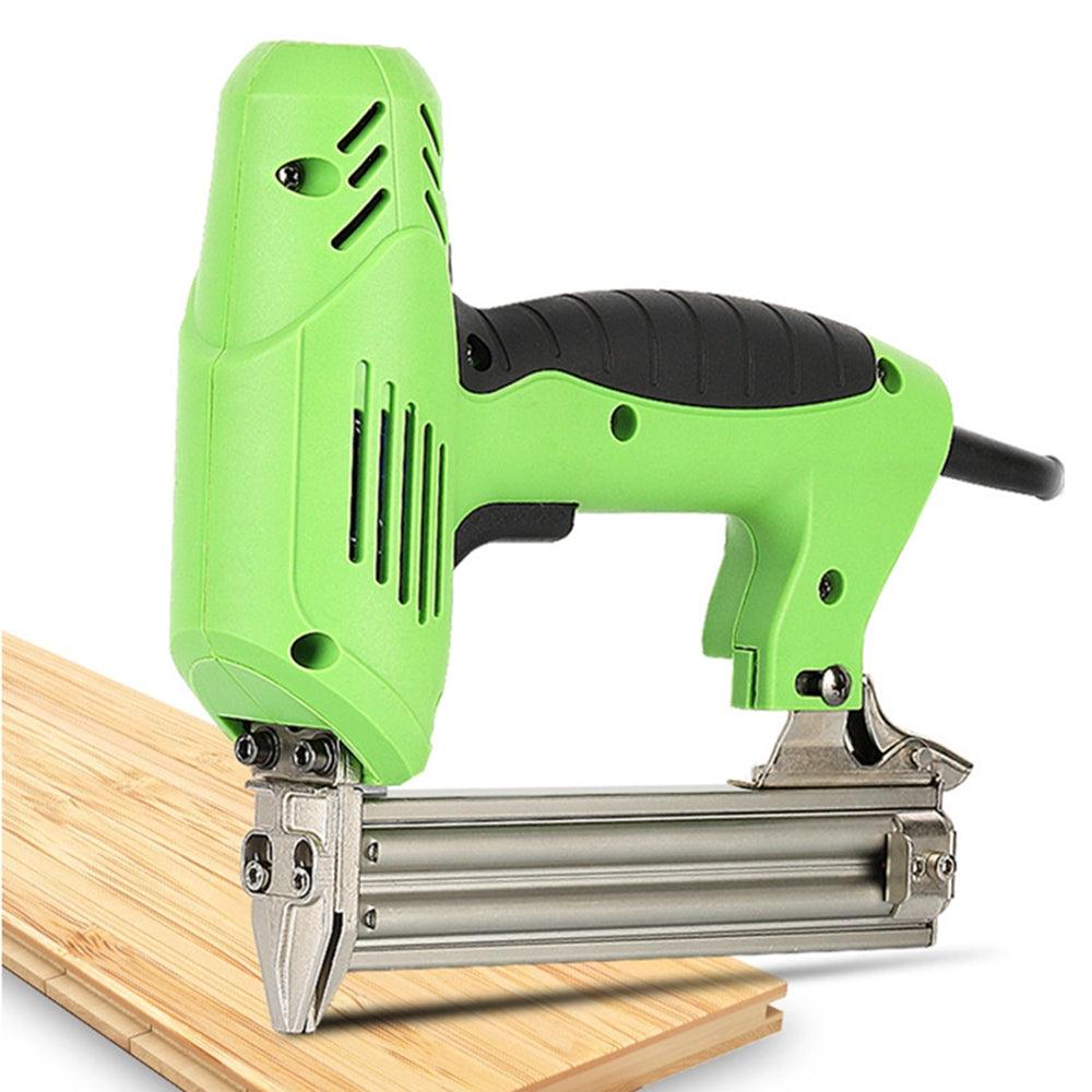 Electric Staple Gun Straight Nail Nailer Framing Heavy Duty Woodworkin