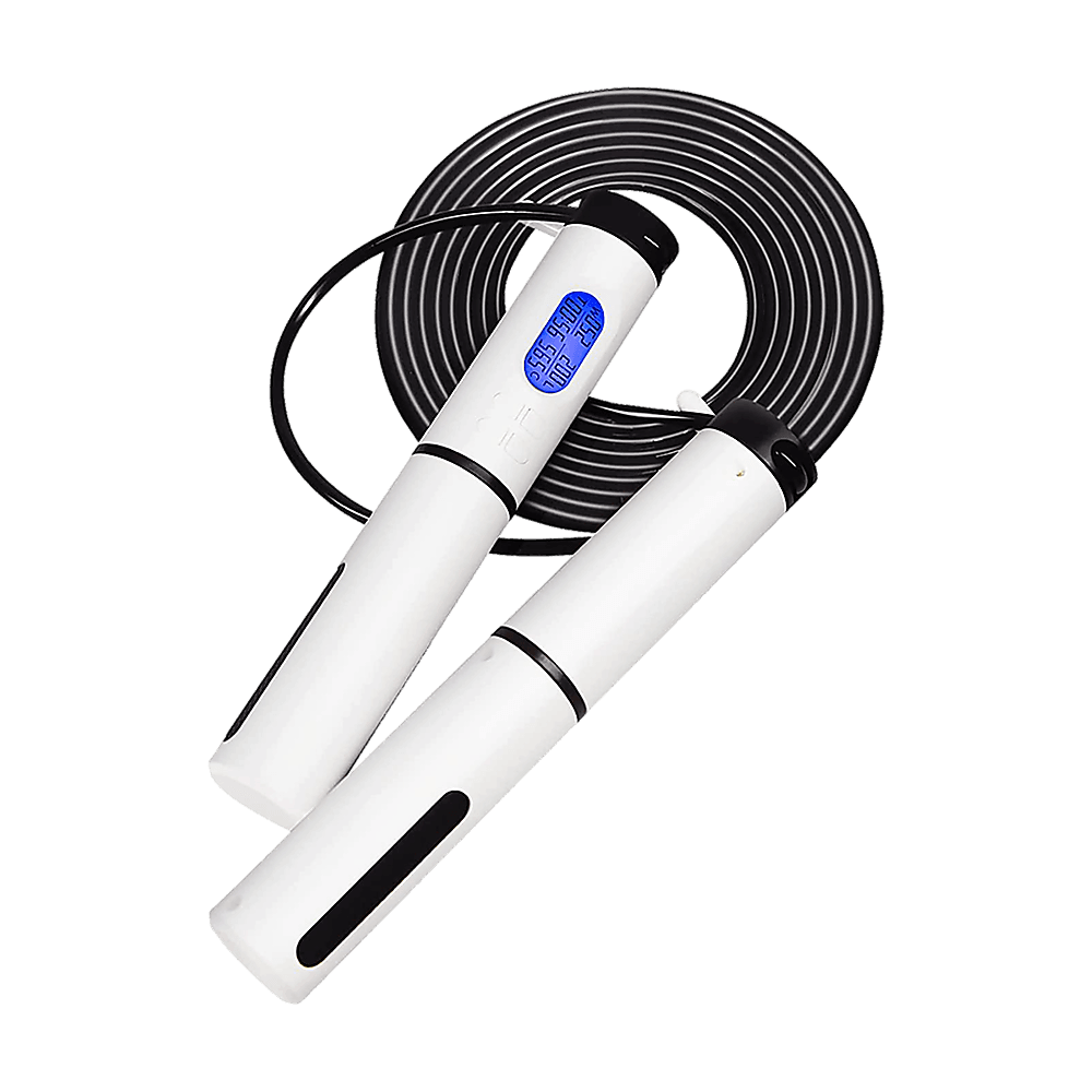 Skipping Rope Jump with Counter Smart Calorie Counting Adjustable Cabl