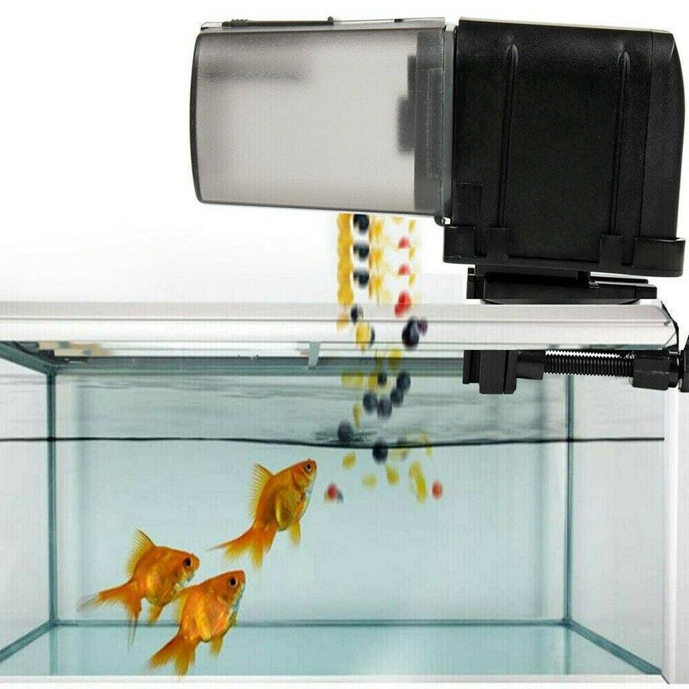 WiFi Automatic Fish Food Feeder Pet Feeding Aquarium Tank Pond Dispens